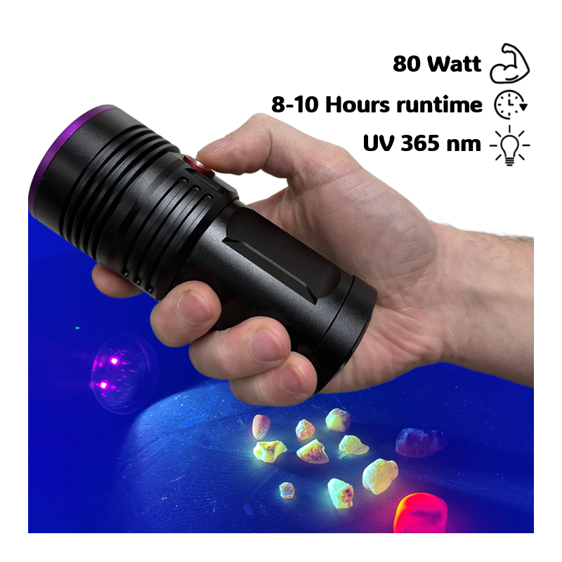 UV lygte 365nm | DKs største udvalg - Treasurehunter.dk